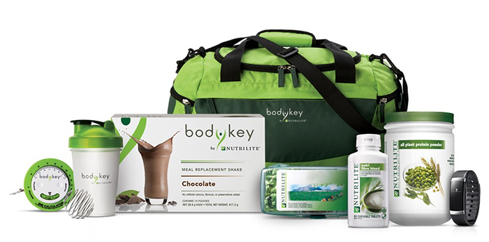 ¿En que consiste el programa BodyKey de Nutrilite?