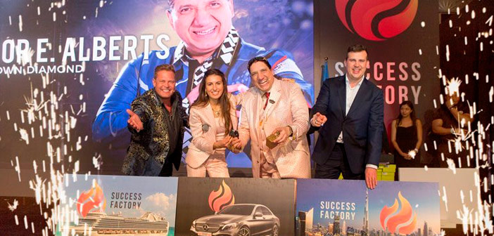 Igor Alberts y Andreea Cimbala logran $1 millón por mes en Dagcoin
