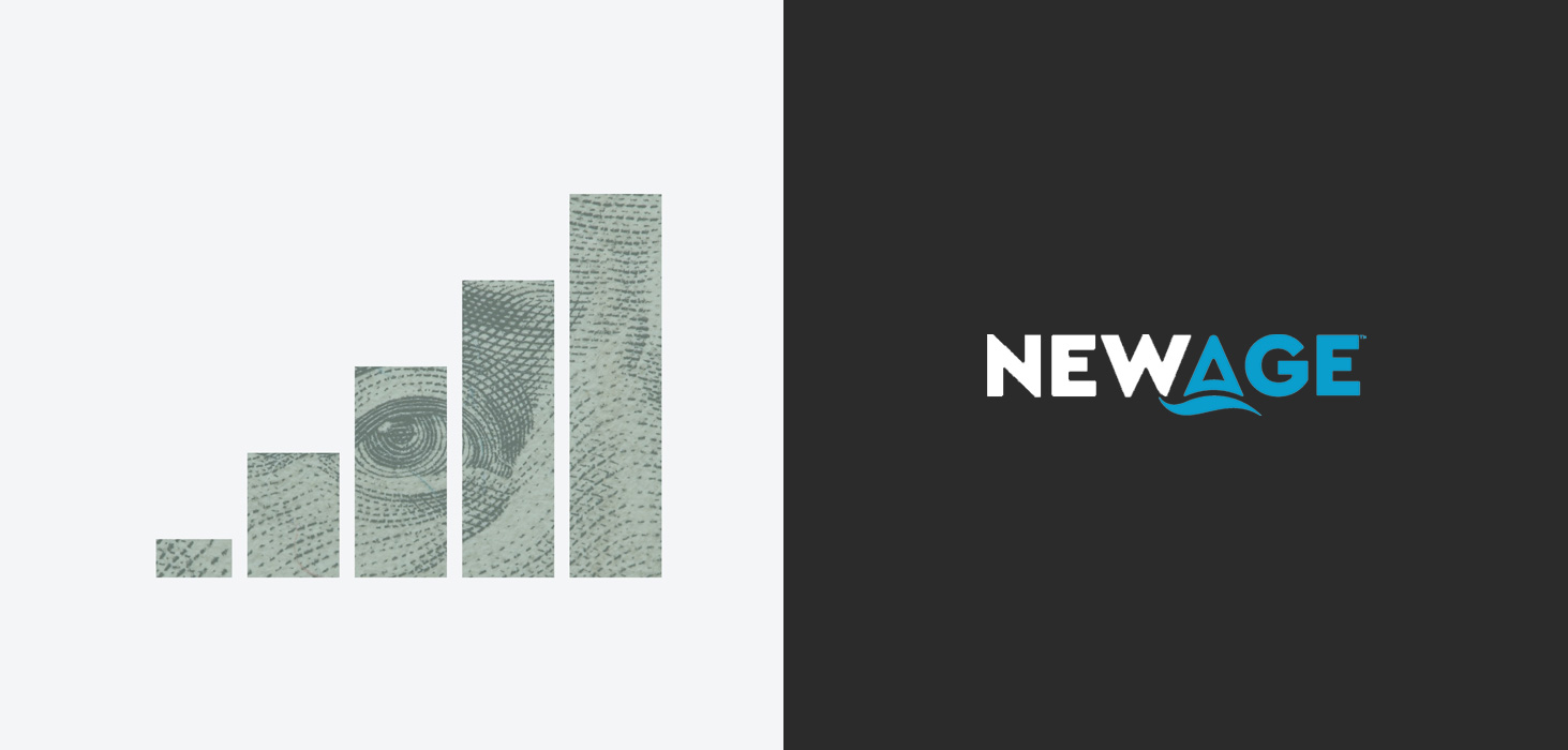 Las ventas de NewAge aumentaron un sorprendente 98% en el último trimestre