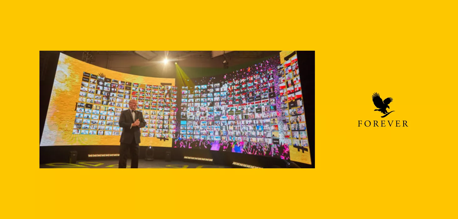 Forever Living gana un importante premio por su innovación en eventos