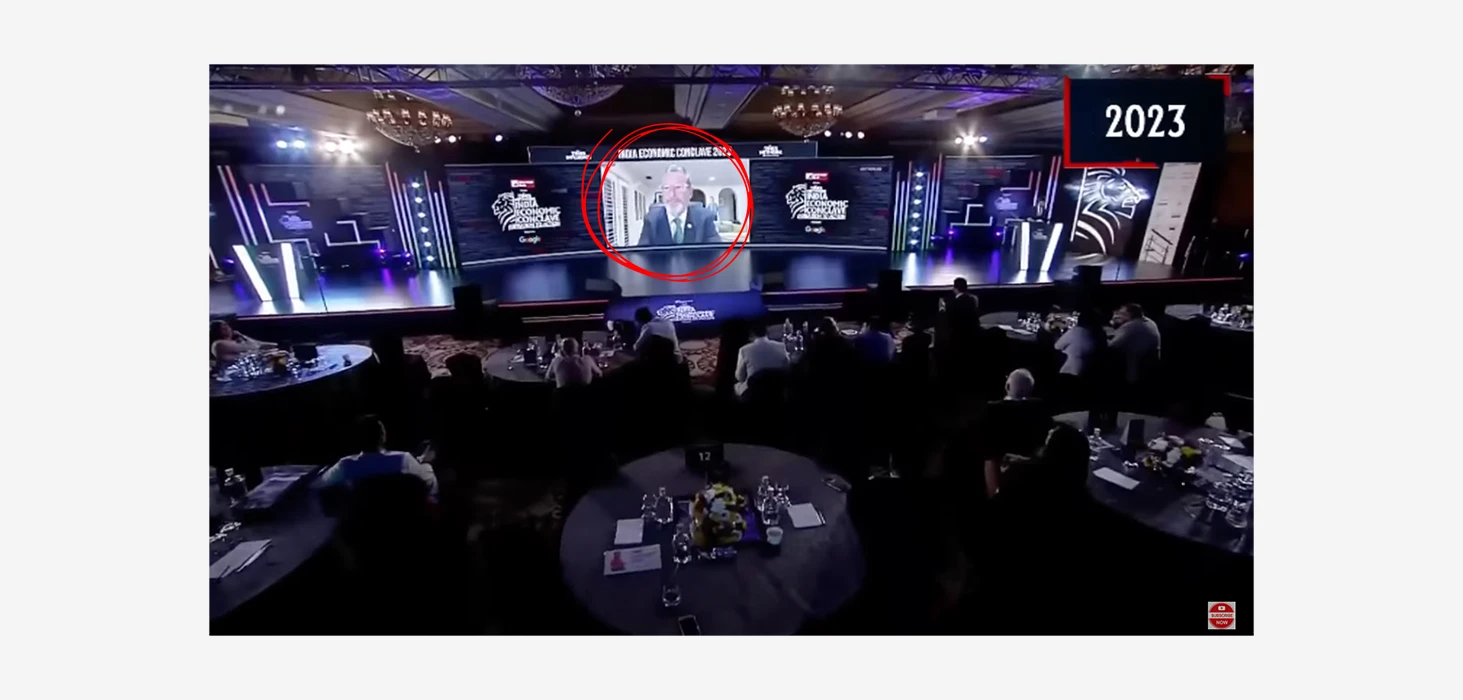 Michael Johnson, CEO de Herbalife, participa como invitado especial en ...