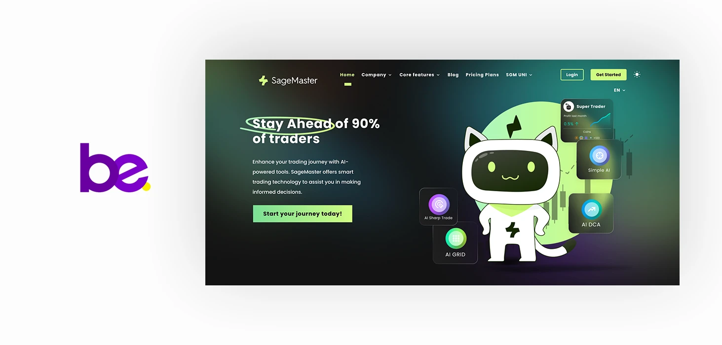 SageMaster, el software de educación de BE Club que ya supera el billón de dólares en trading