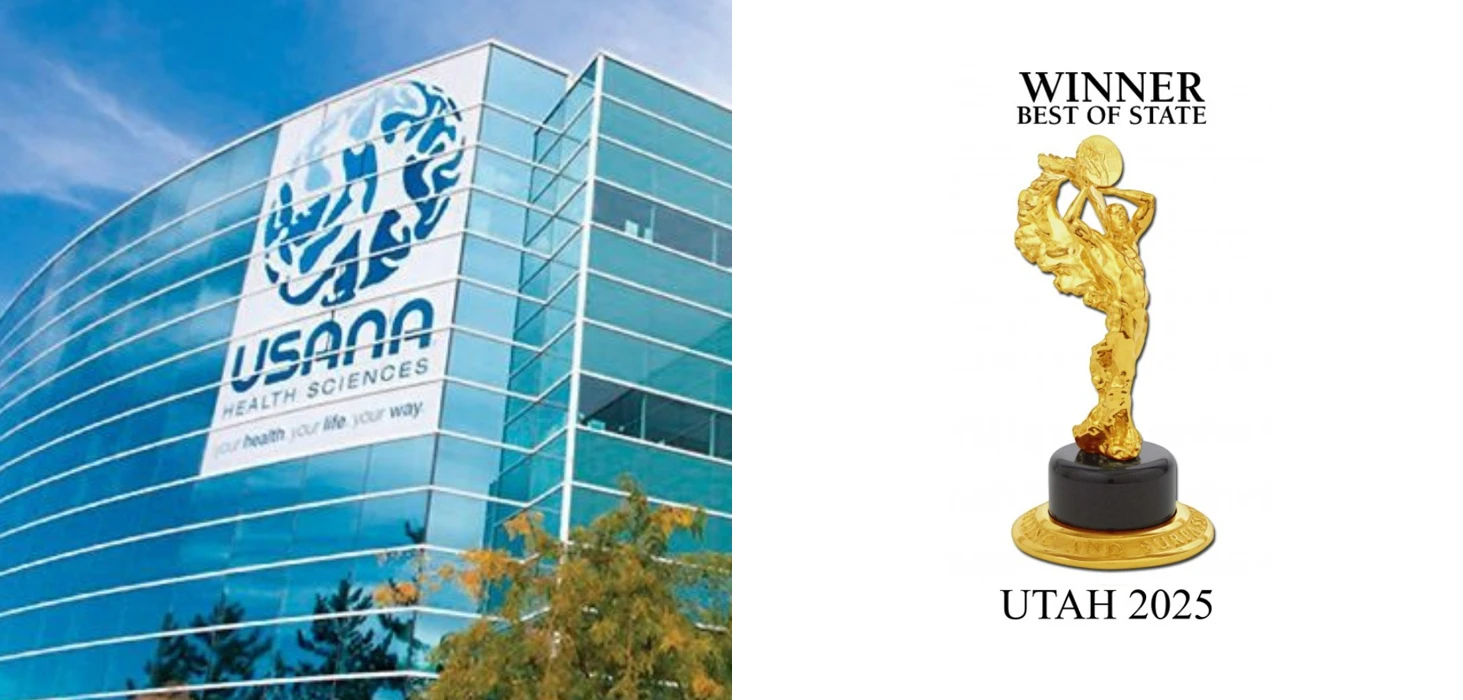 USANA recibe el premio "Lo Mejor del Estado" de Utah